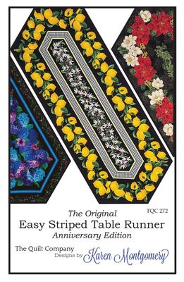 Easy Striped Table Runner Pattern – Mended Hearts Quilting & Boutique