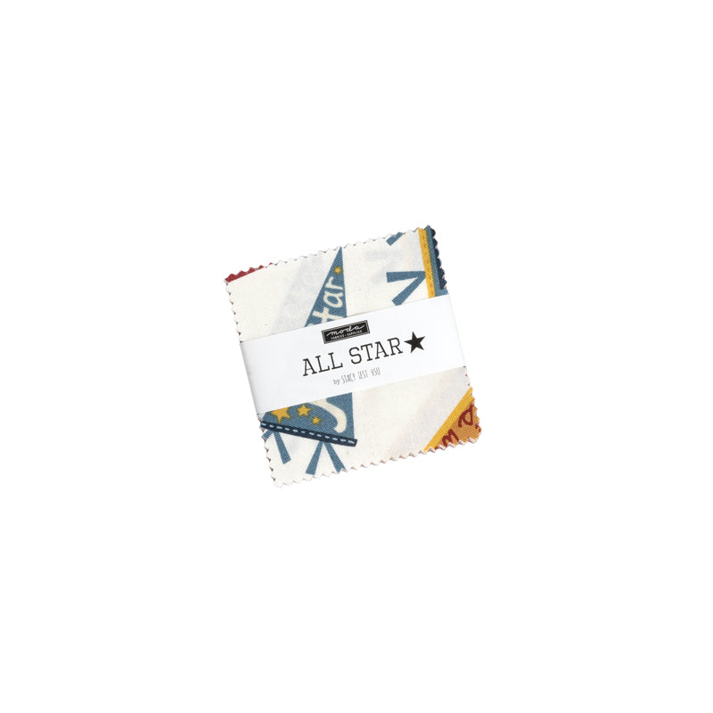 Moda Candy Mini Charm Pack - All Star - 42 2 1/2" squares – Mended ...