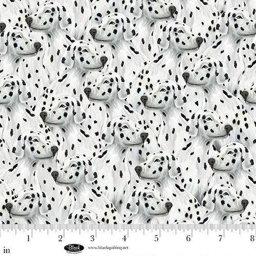 Fire Alarm - Dalmatian, White - 4094-01 – Mended Hearts Quilting & Boutique