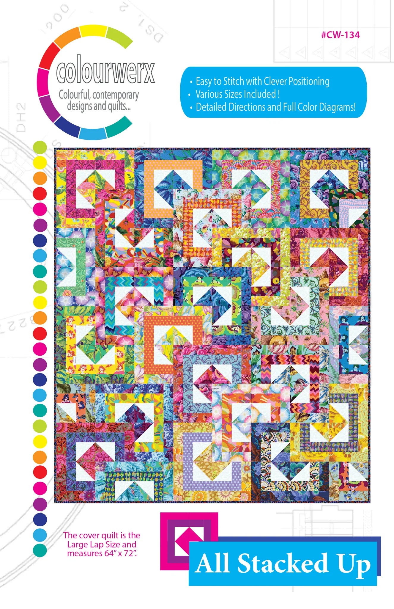 All Stacked Up - Quilt Pattern – Mended Hearts Quilting & Boutique
