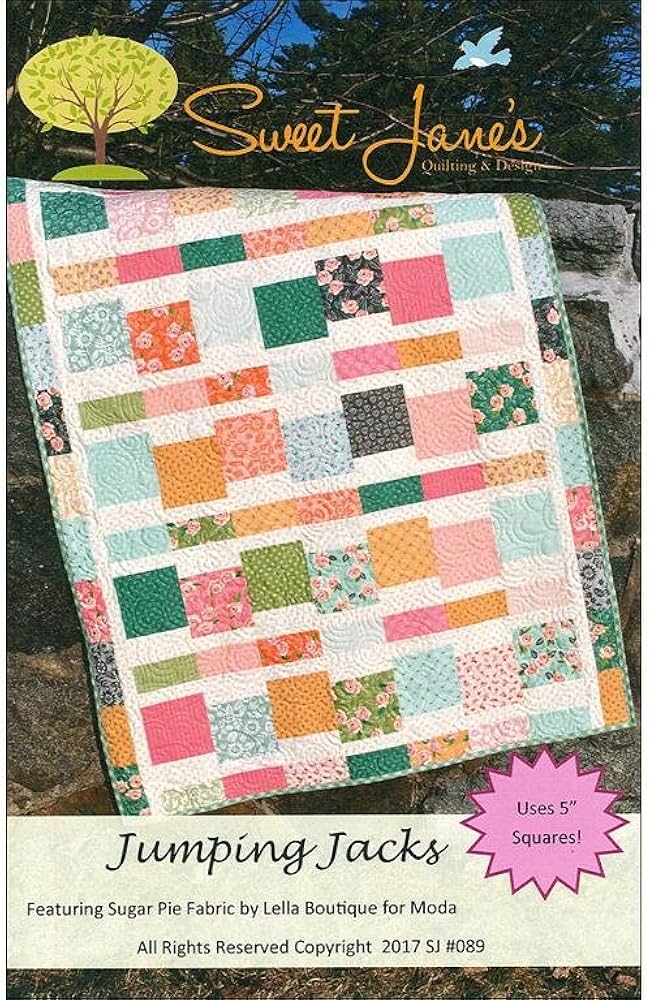 Jumping Jacks - Quilt Pattern – Mended Hearts Quilting & Boutique