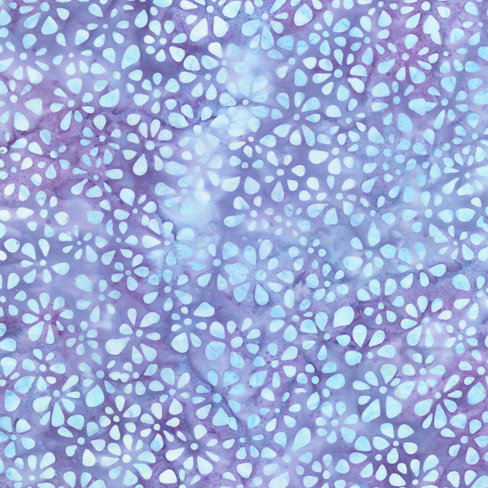 Dancing Petals - Mist, Purple - AMD-23368-245 MIST - Artisan Batiks ...