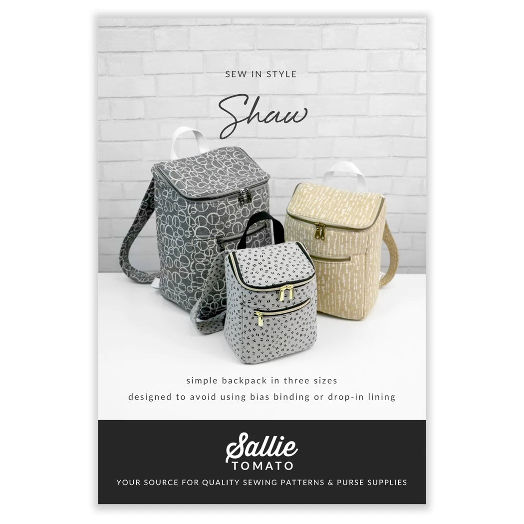 Shaw - Simple Backpack in 3 sizes – Mended Hearts Quilting & Boutique