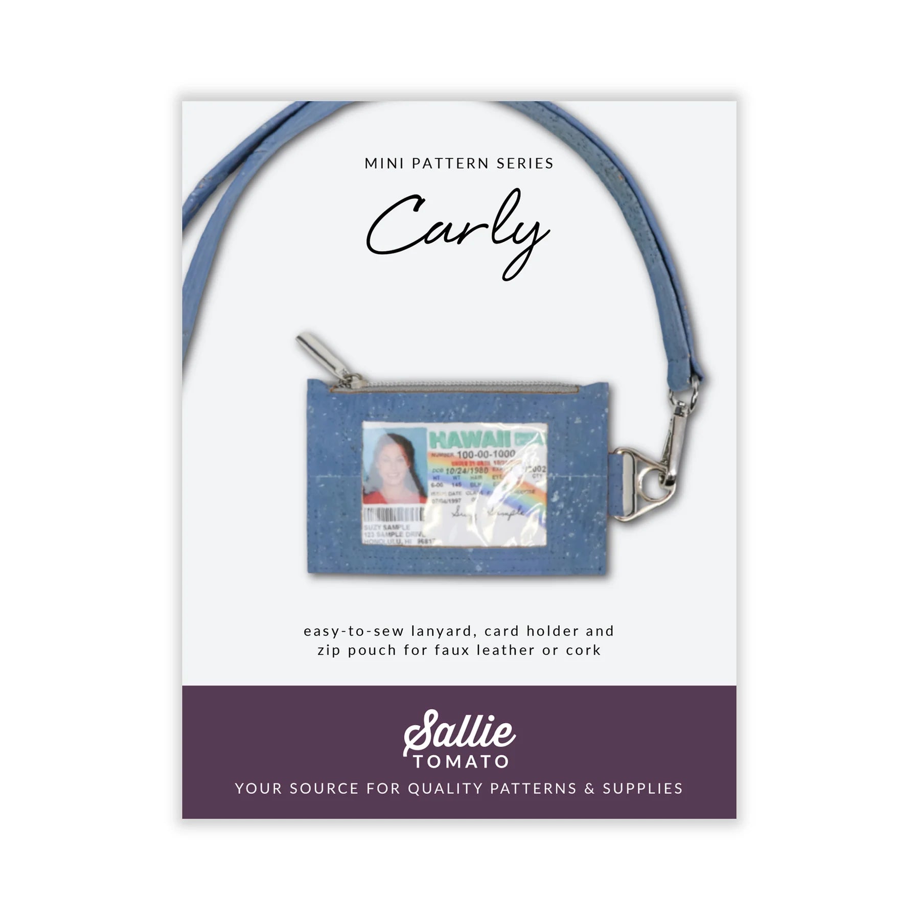 Kit B4000 - Carly - Pocket Card Holder/Lanyard – Mended Hearts Quilting ...